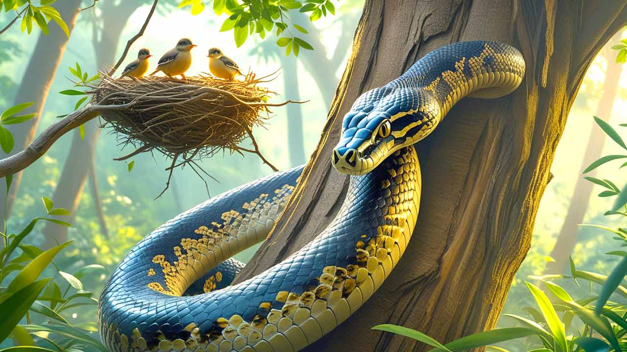 चन्दन का पेड़ | Panchatantra Clever Bird Story